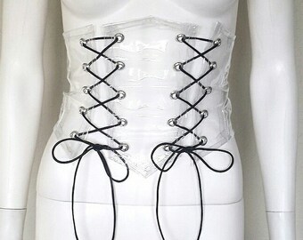 Lace up corset | Etsy