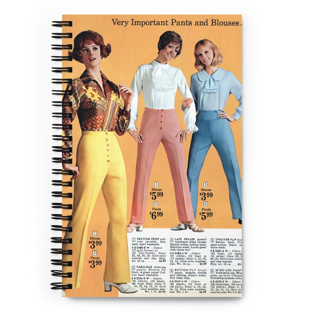 Very Important Pants and Blouses - Spiral Notebook - Etsy