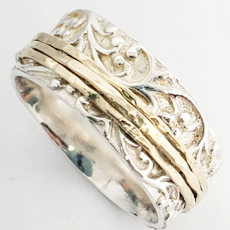 Gold Spinner Ring - Etsy