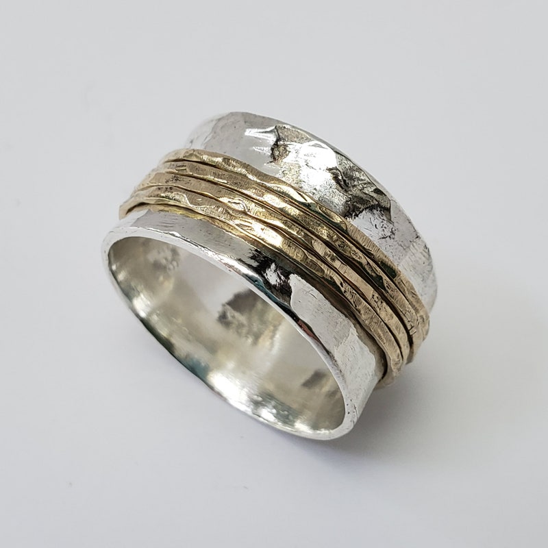 Gold Spinner Ring - Etsy