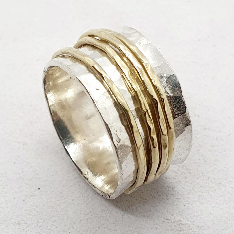 Gold Spinner Ring - Etsy