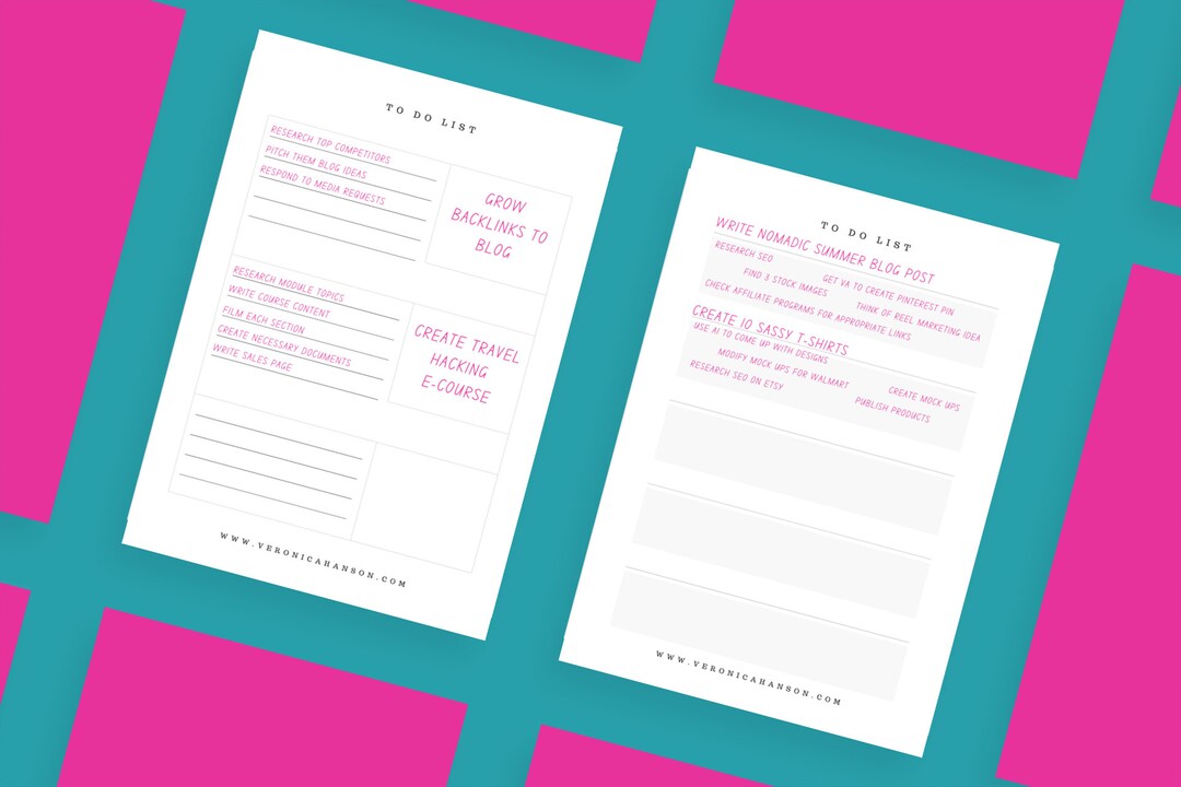 Minimalist to Do List Printable | Minimalist to Do List Digital ...