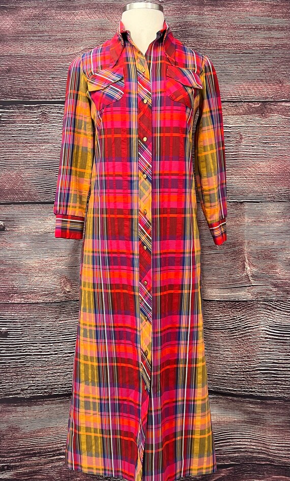 Vintage 1970s maxi shirt - Gem