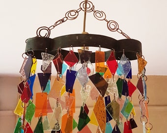 Recycled chandelier | Etsy