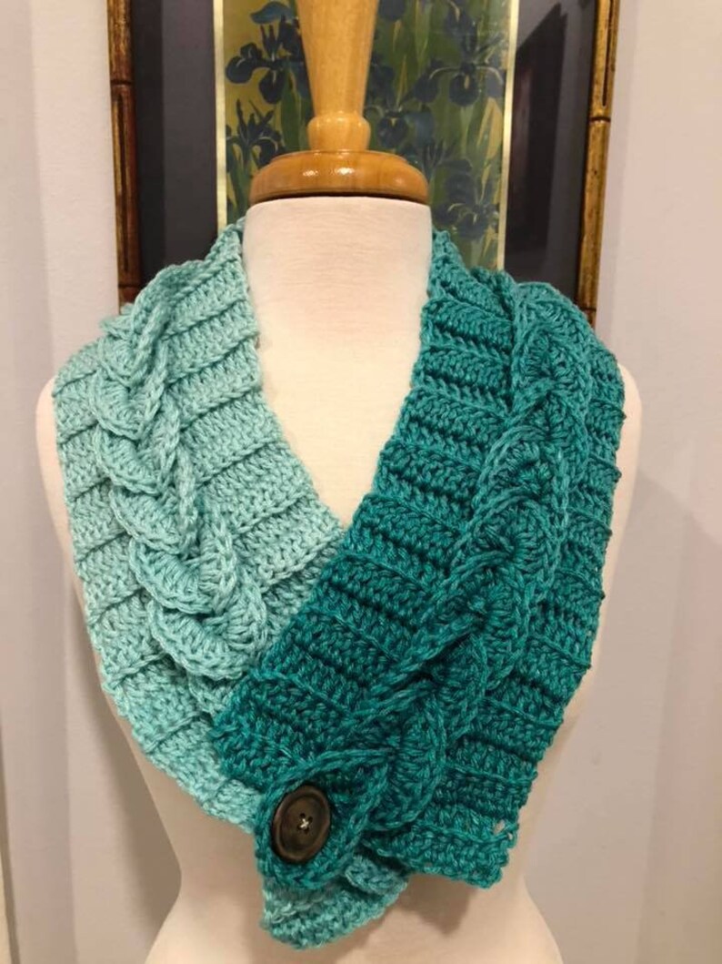Pattern Only for Single Braided Cowl - Etsy