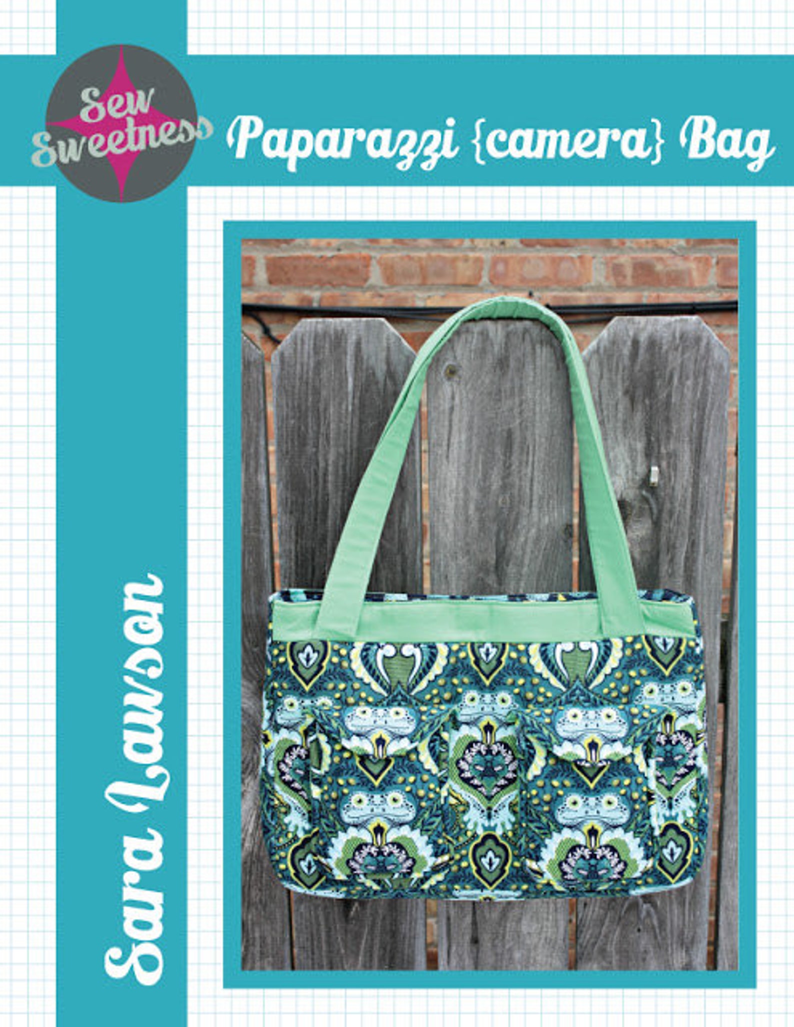 Paparazzi camera Bag PDF Sewing Pattern - Etsy