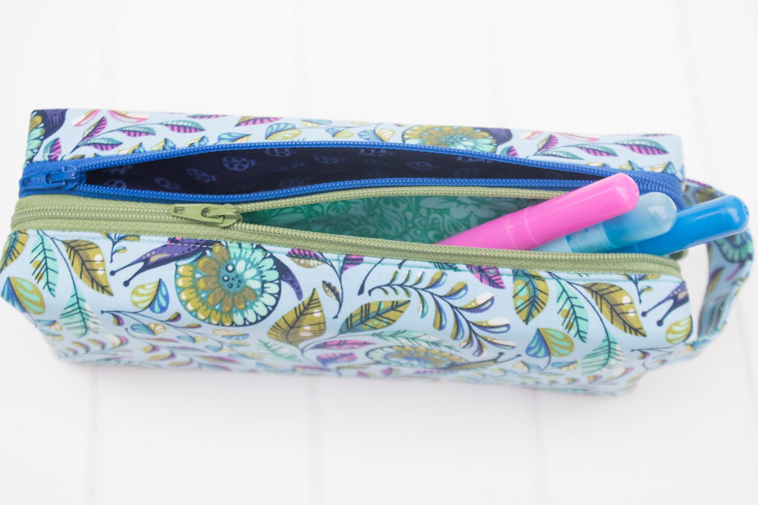 Annex Double-zip Box Pouches PDF Sewing Pattern - Etsy