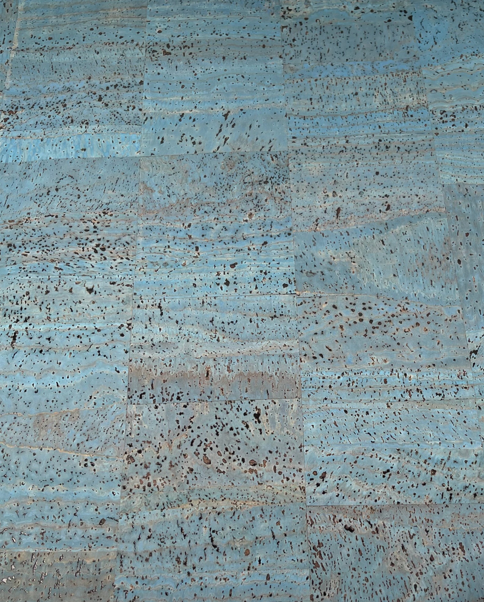 Cork Fabric Blue 18 X 27 - Etsy