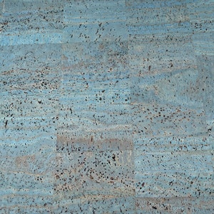 Cork Fabric - Blue 18" X 27" - Etsy