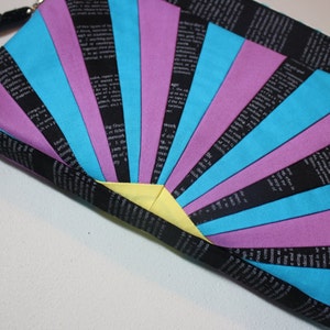 Paper-pieced Sunrise Clutch PDF Sewing Pattern - Etsy