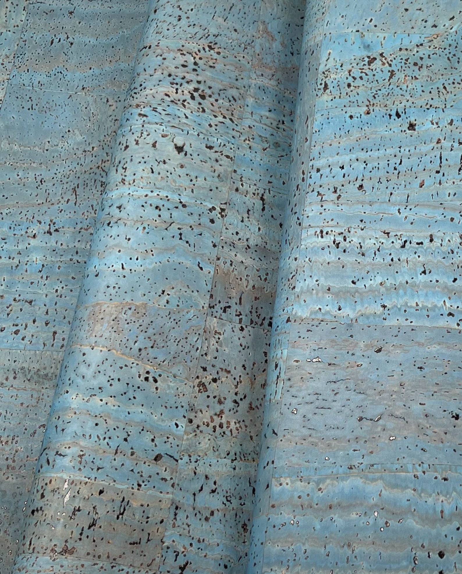 Cork Fabric Blue 18 X 27 - Etsy