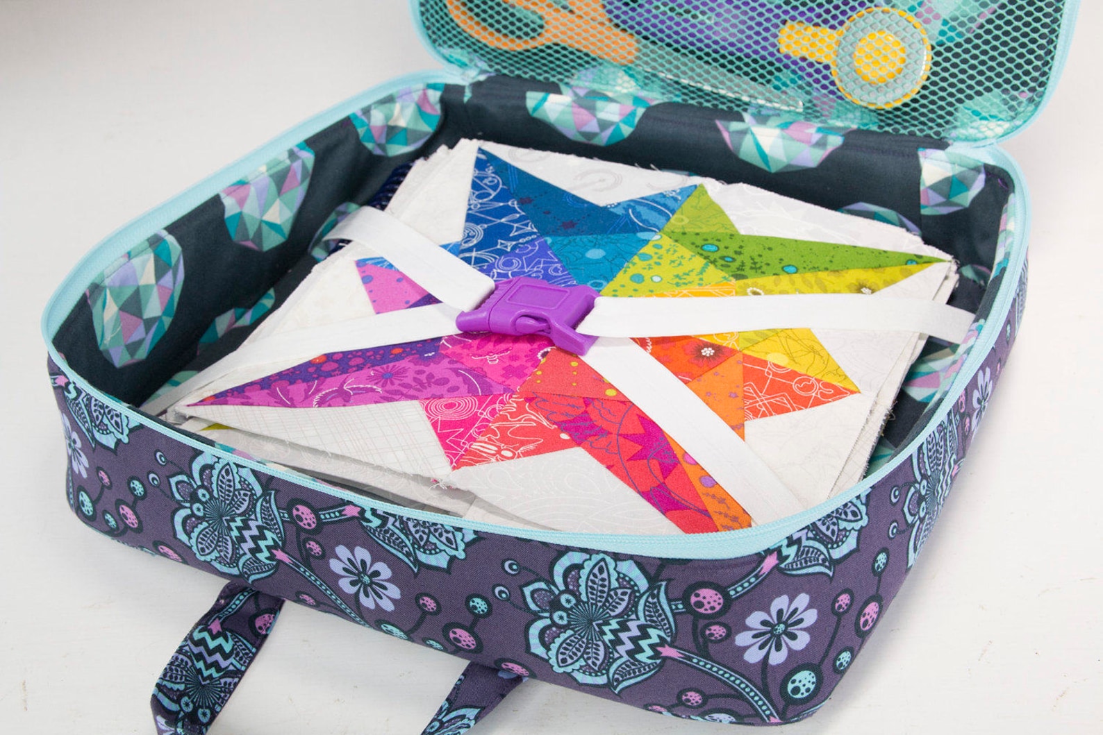 Amethyst Project Bag PDF Sewing Pattern - Etsy