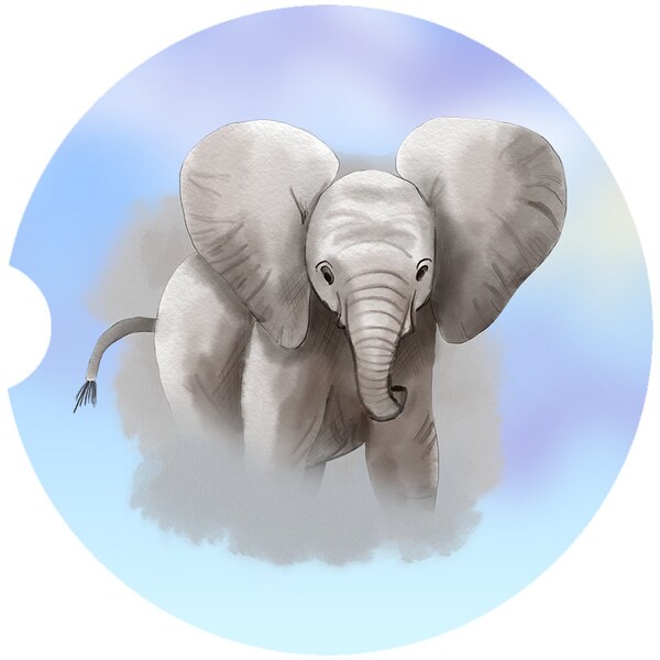 Pair of Elephants - Etsy