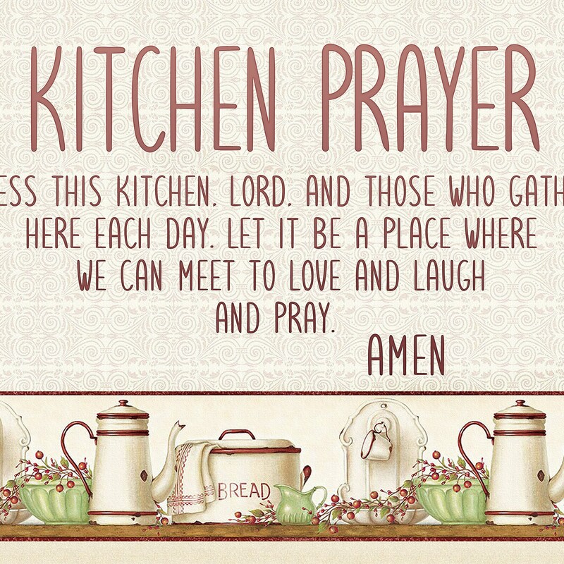 Kitchen Prayer Cutting Board Svg - Etsy