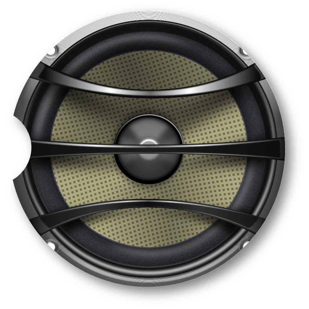 Audio Speaker Art Car Coasters Matching Pair Set of 2 - Etsy UK