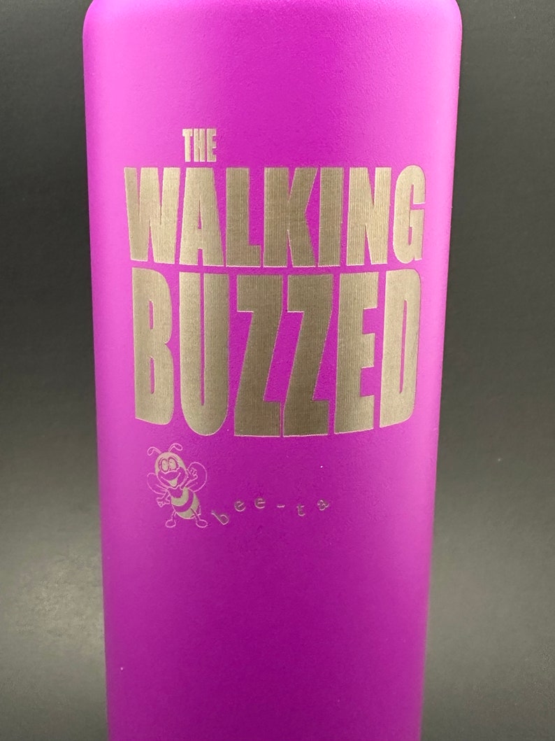 The Walking Buzzed 24 Oz Magenta Fire Ozark Trail Water Bottle - Etsy