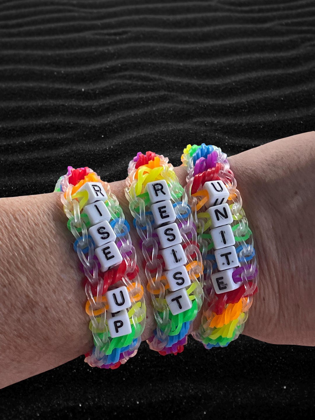 Custom Word Bracelet Double Loom | Customized Adornments - Etsy