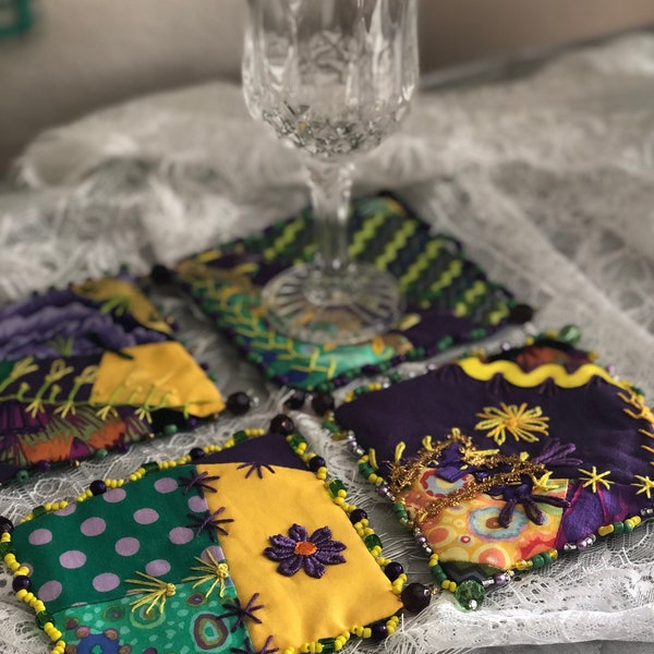 Quilt Coasters - Etsy