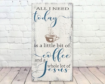 Coffee and Jesus - Etsy