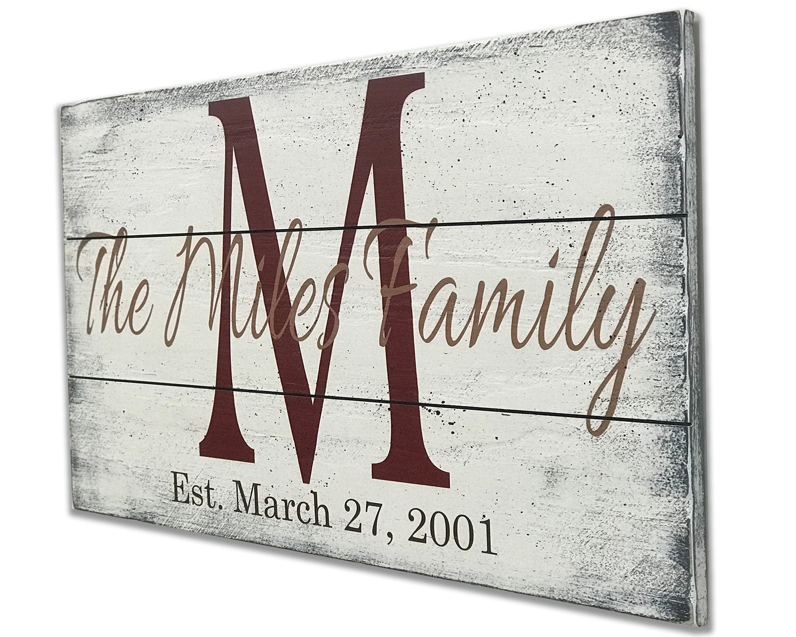 Personalized Name Sign Custom Name Sign Pallet Sign Family - Etsy