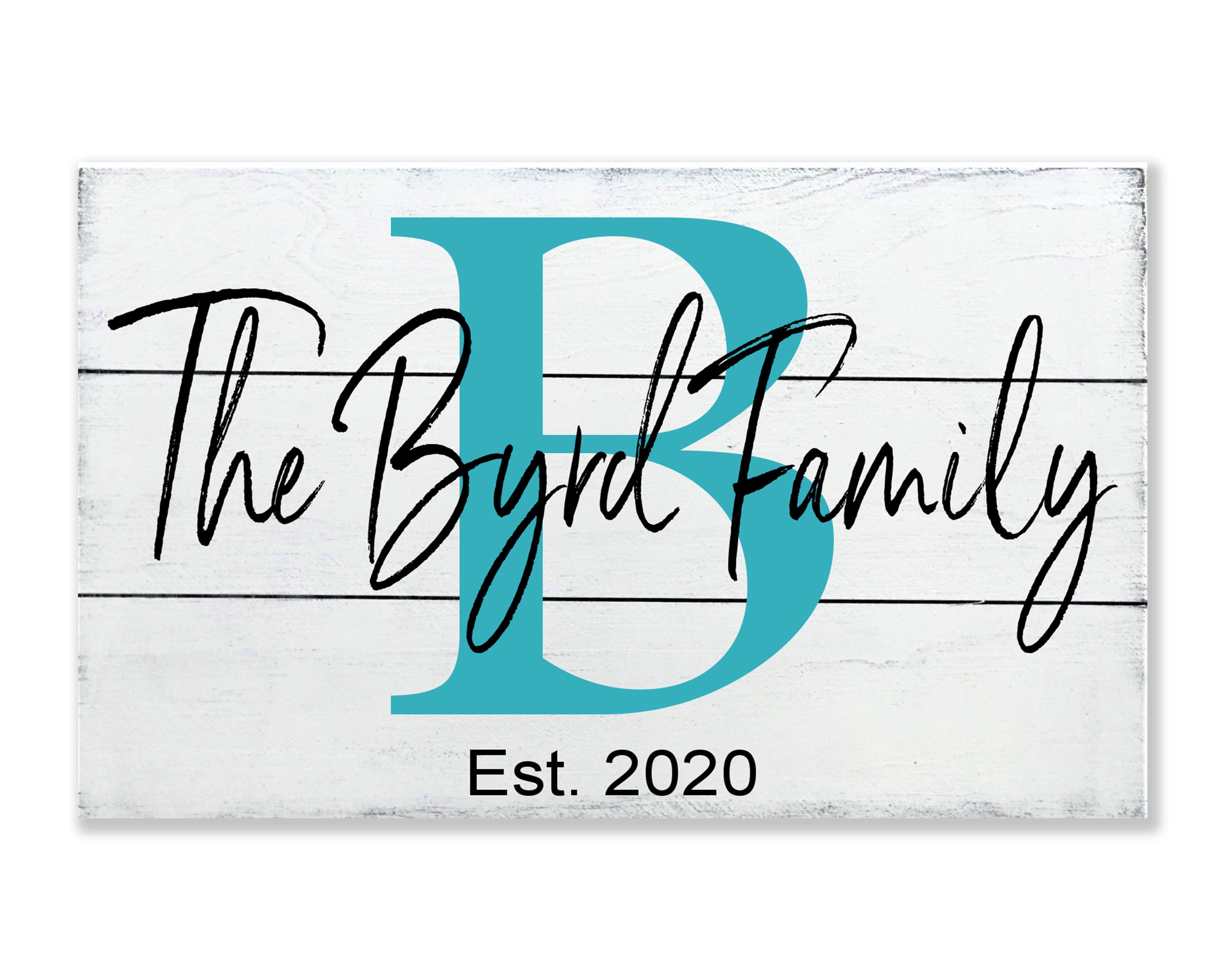 Personalized Name Sign - Custom Name Sign - Initial Sign - Wedding Gift ...