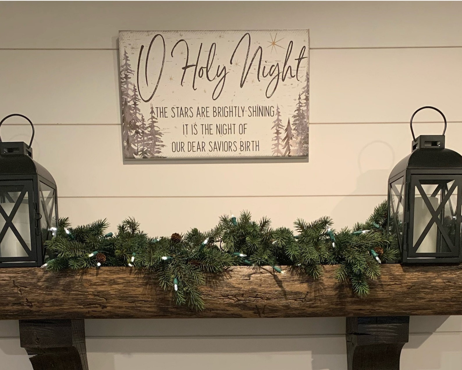 Christmas Decoration O Holy Night Christian Christmas - Etsy