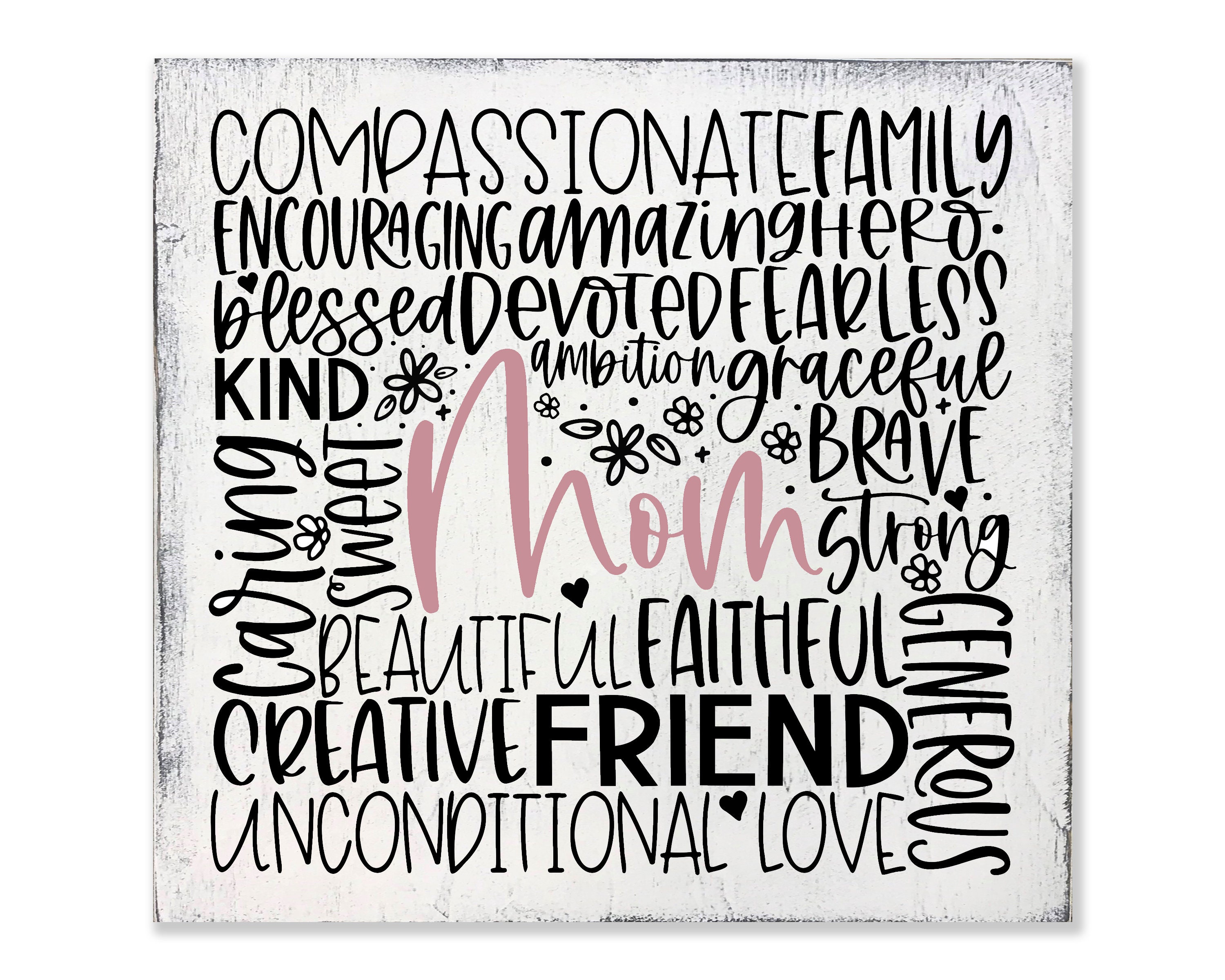 Mothers Day | Gift for Mom | Mom Subway Art | Farmhouse Decor ...