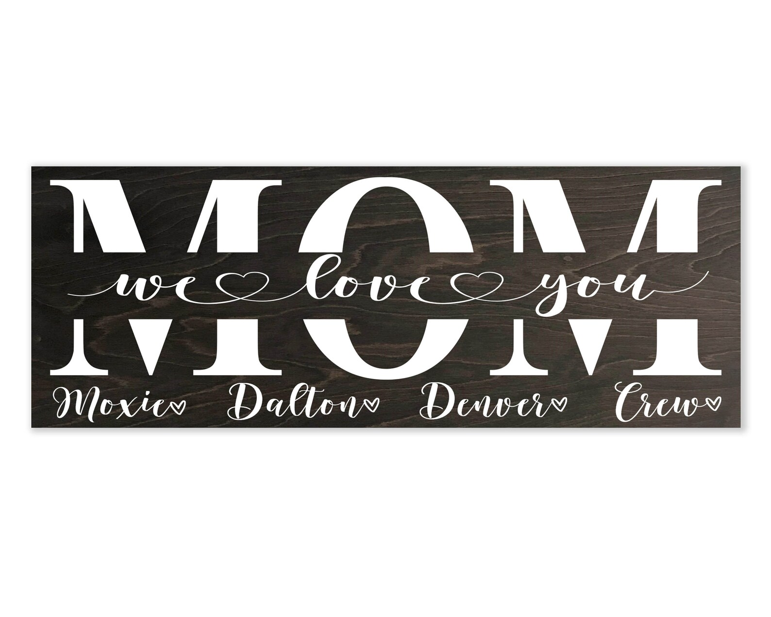 Mothers Day Gift | Gift for Mom | Personalized Sign | Wood Sign | Mom ...