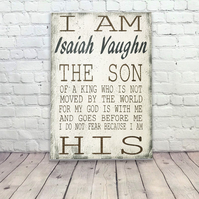 I Am His - Etsy