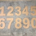 Large Wood Number Photo Shoot Prop Kids Birthday Wood Wall Hanging - Etsy