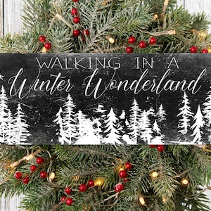 Christmas Decoration | Walking in A Winter Wonderland | Christmas ...