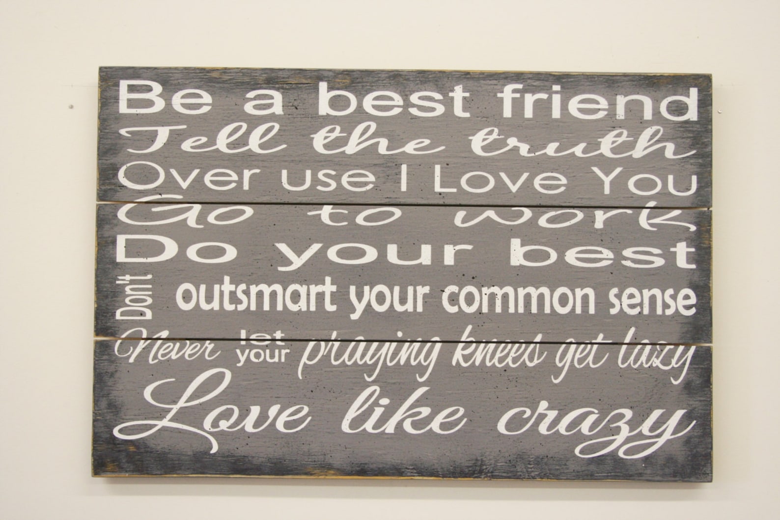 Love Like Crazy Wood Sign Pallet Sign Country Western Sign - Etsy