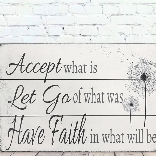Accept What is Sign - Etsy