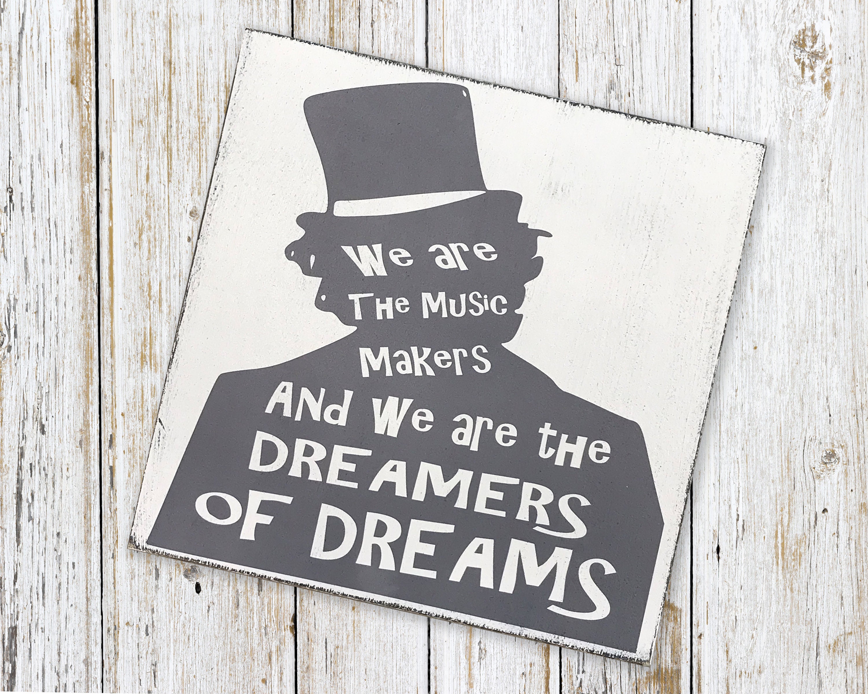 Boys Nursery Decor Girls Nursery Decor Willy Wonka We Are the Music ...