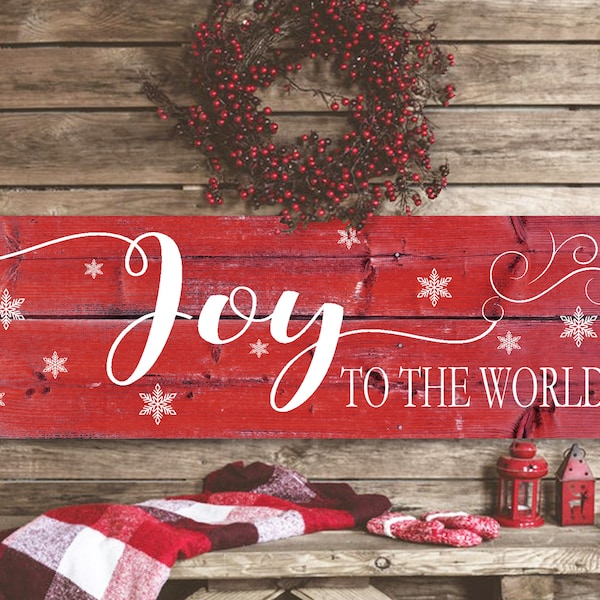 Joy Christmas Sign - Etsy