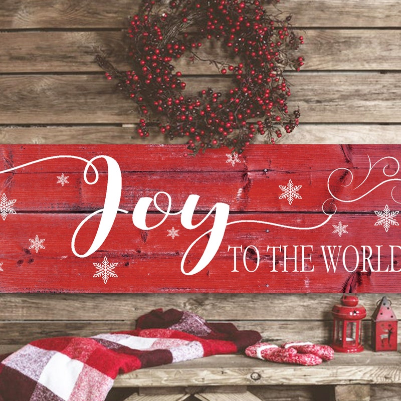 Joy Christmas Sign - Etsy