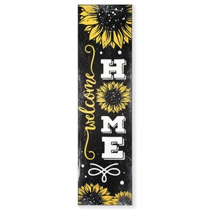 Welcome Home Sign | Sunflower Sign | Porch Sign | Welcome Sign ...