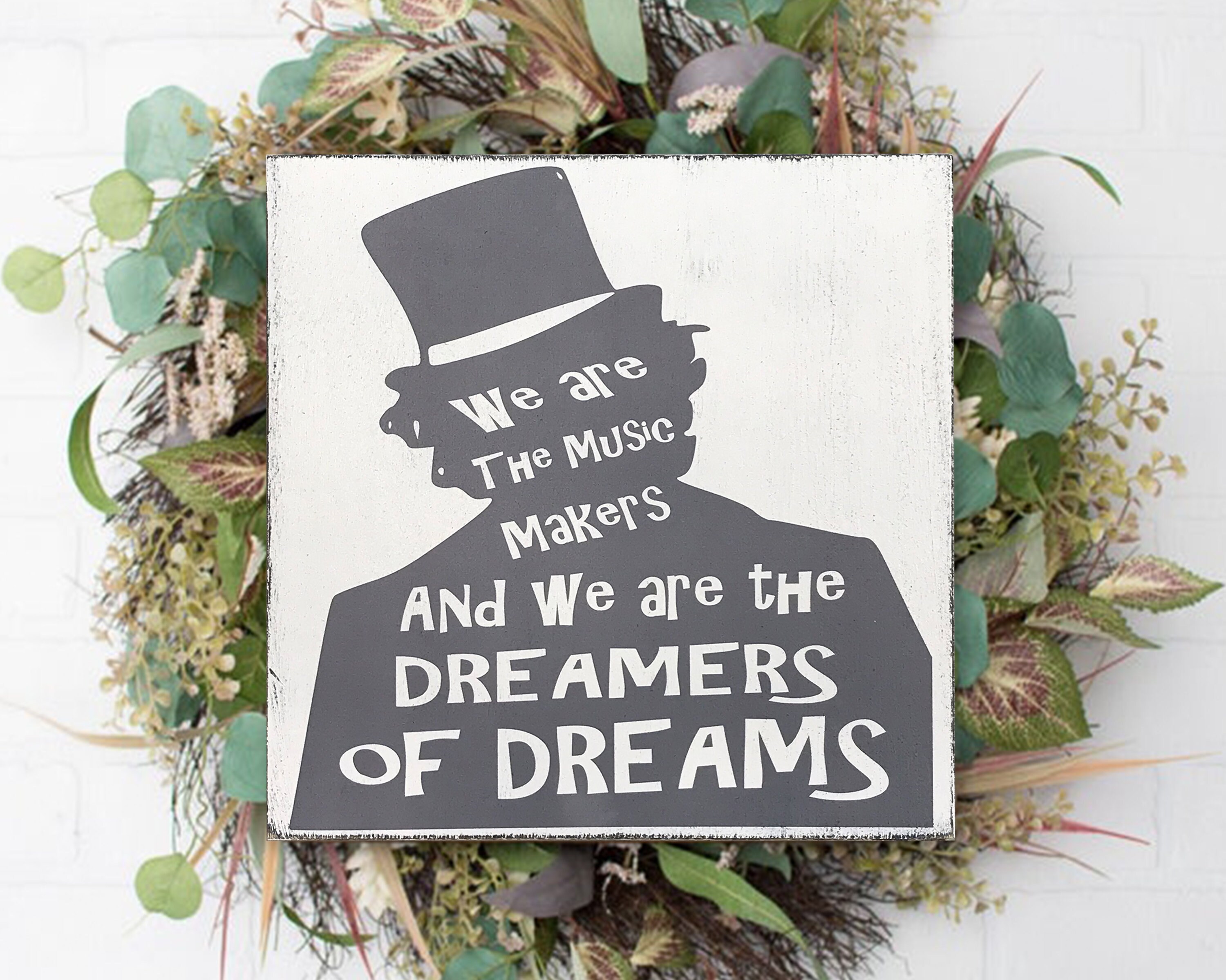 Boys Nursery Decor Girls Nursery Decor Willy Wonka We Are the Music ...