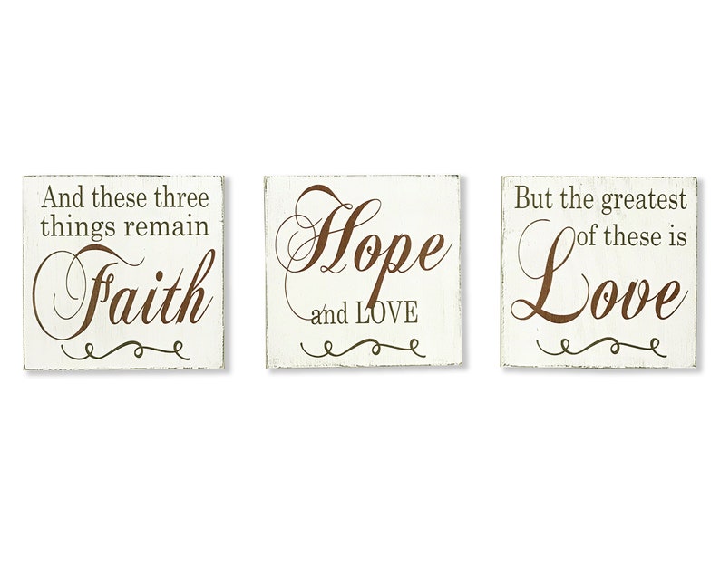 Christian Wall Decor Wood Sign Christian Wall Art | Etsy