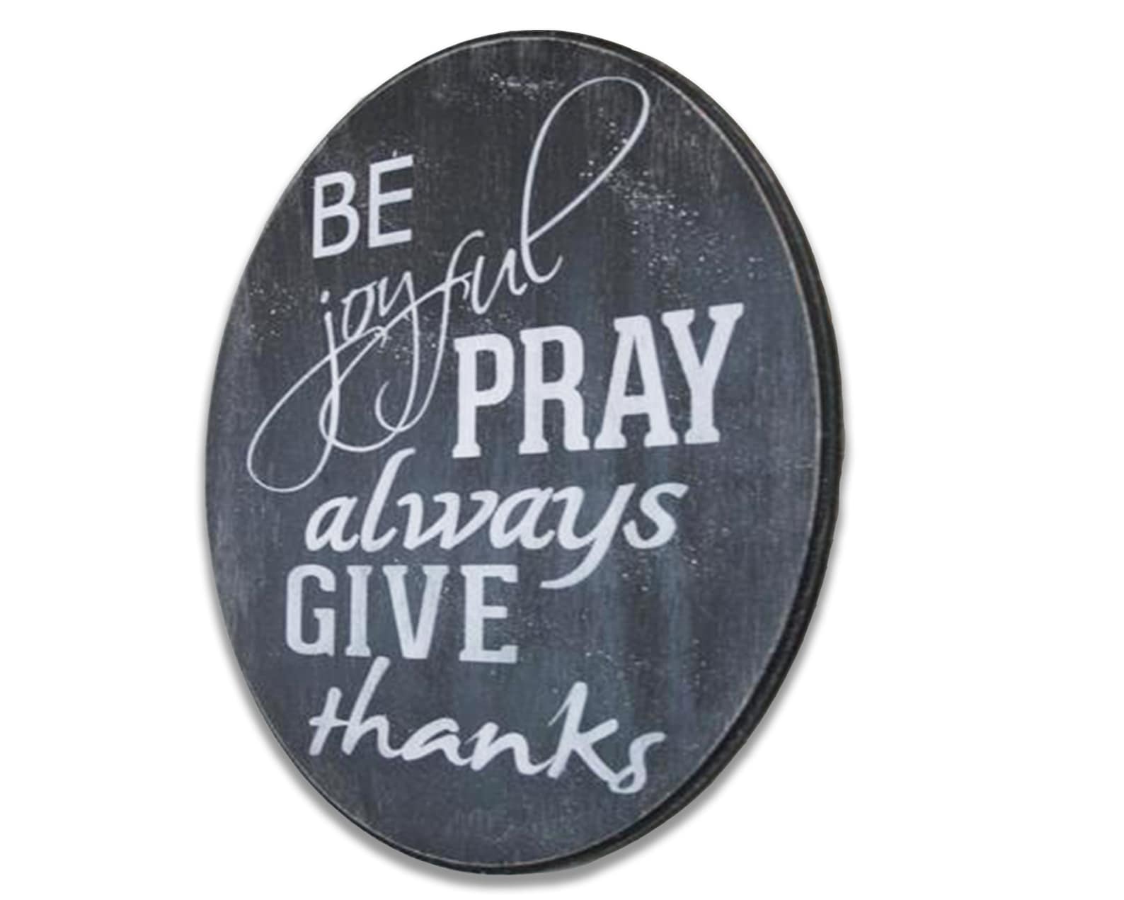 Christian Wall Art Be Joyful Pray Always Give Thanks - Etsy