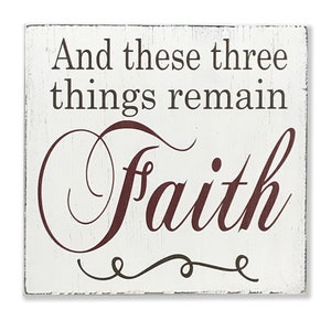 Christian Wall Decor - Wood Sign - Christian Wall Art - Christian Wall ...