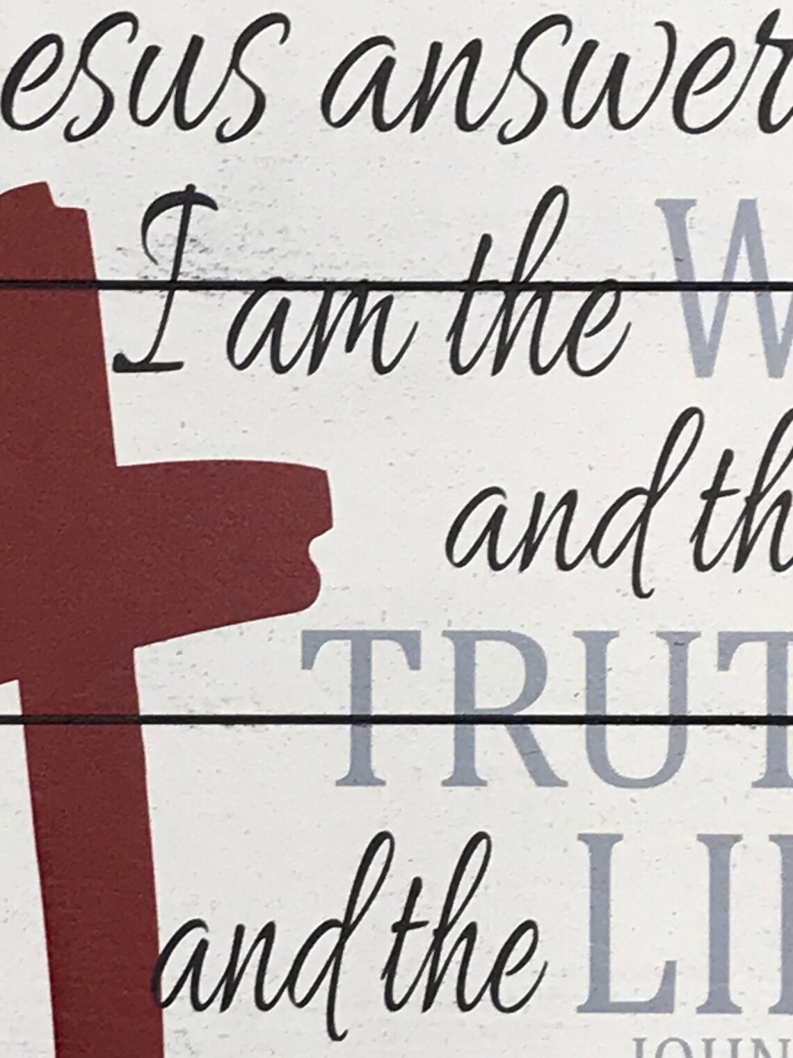 Christian Sign - Wood Pallet Sign - Christian Wall Decor - Christian ...