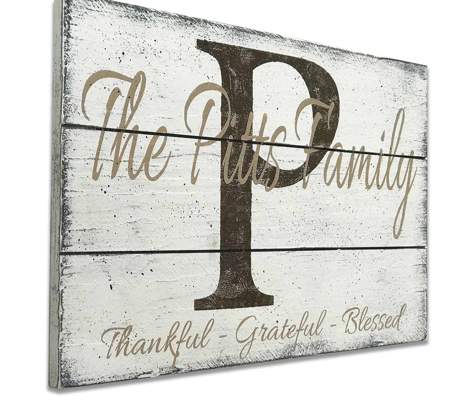 Rustic Personalized Sign Name Sign Family Name Sign | Etsy