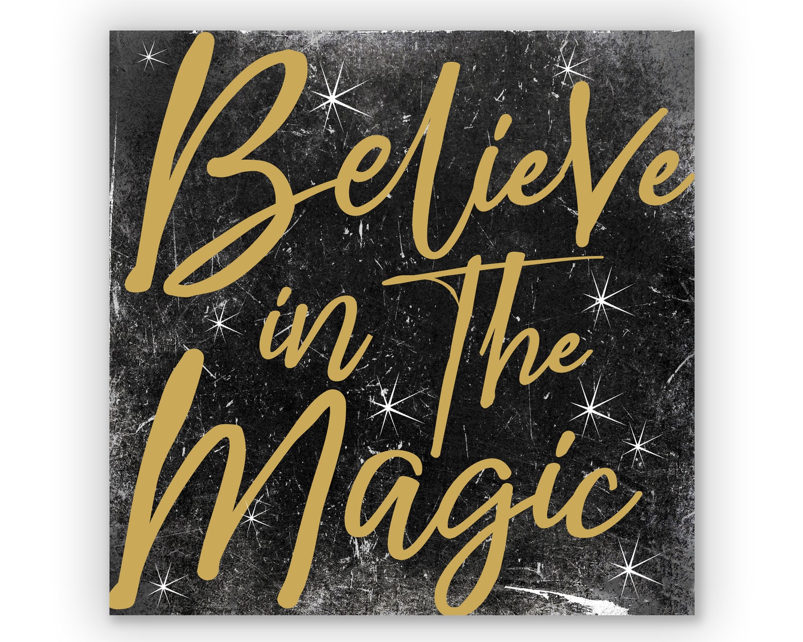 Believe in the Magic, Christmas Sign, Christmas Decorations, Christmas ...