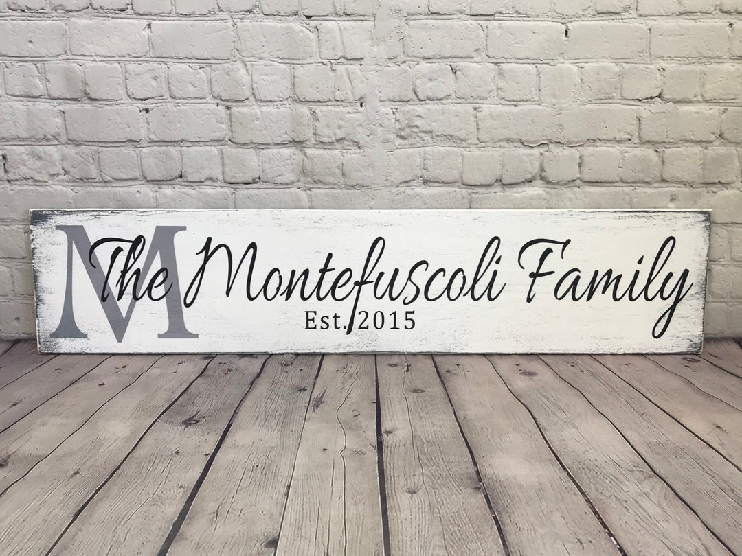 Personalized Name Sign - Custom Name Sign - Wedding Gift - Bridal ...
