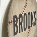 Baseball Boys Room Decor Baseball Nursery Decor Personalized Room Decor ...