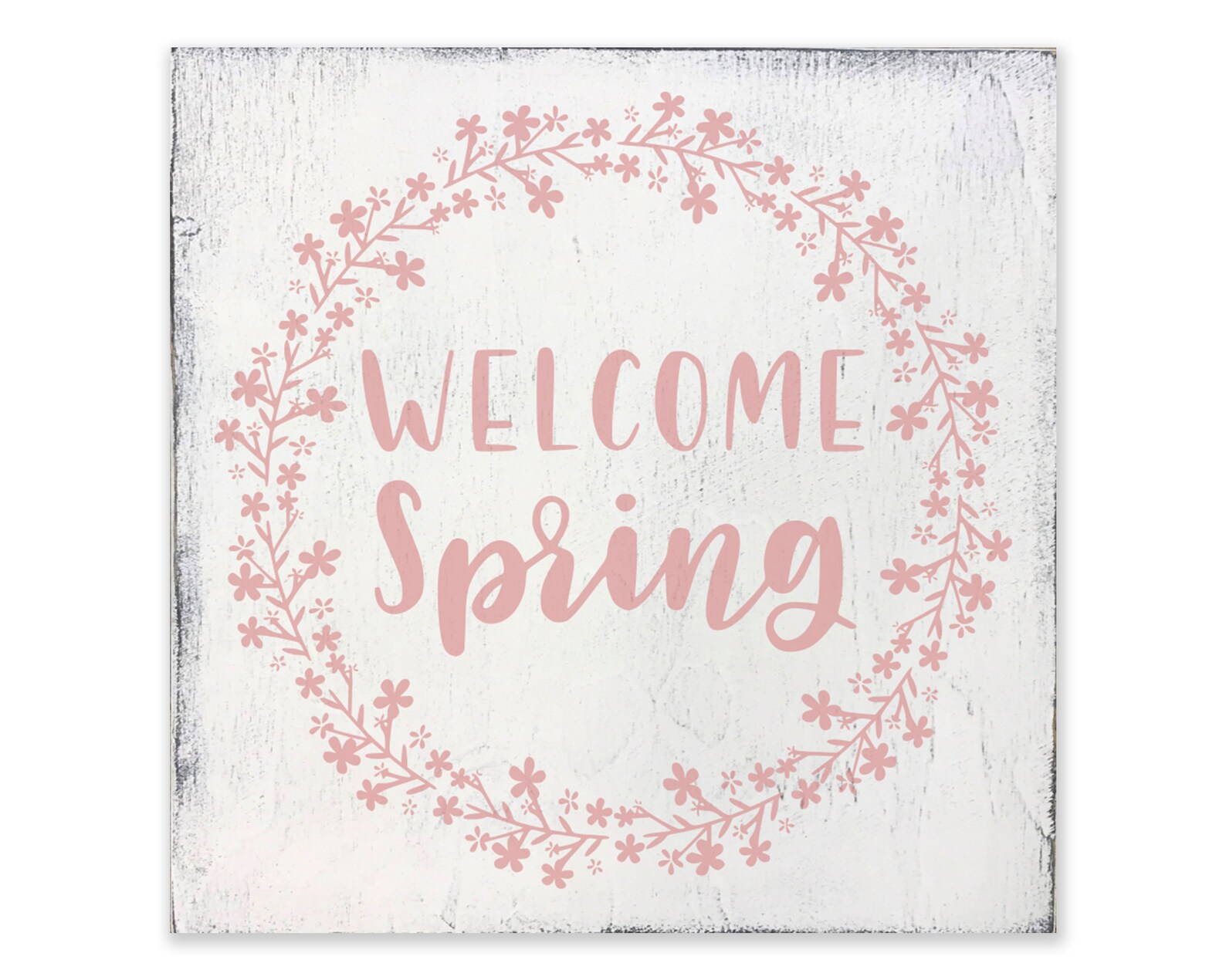 Spring Decor Welcome Spring Rustic Spring Decor | Etsy