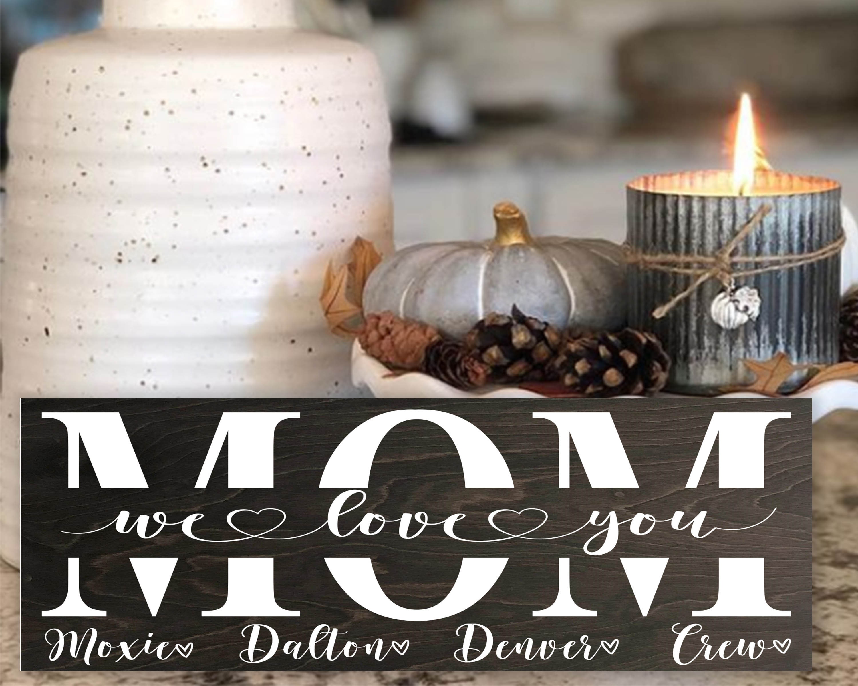 Mothers Day Gift | Gift for Mom | Personalized Sign | Wood Sign | Mom ...