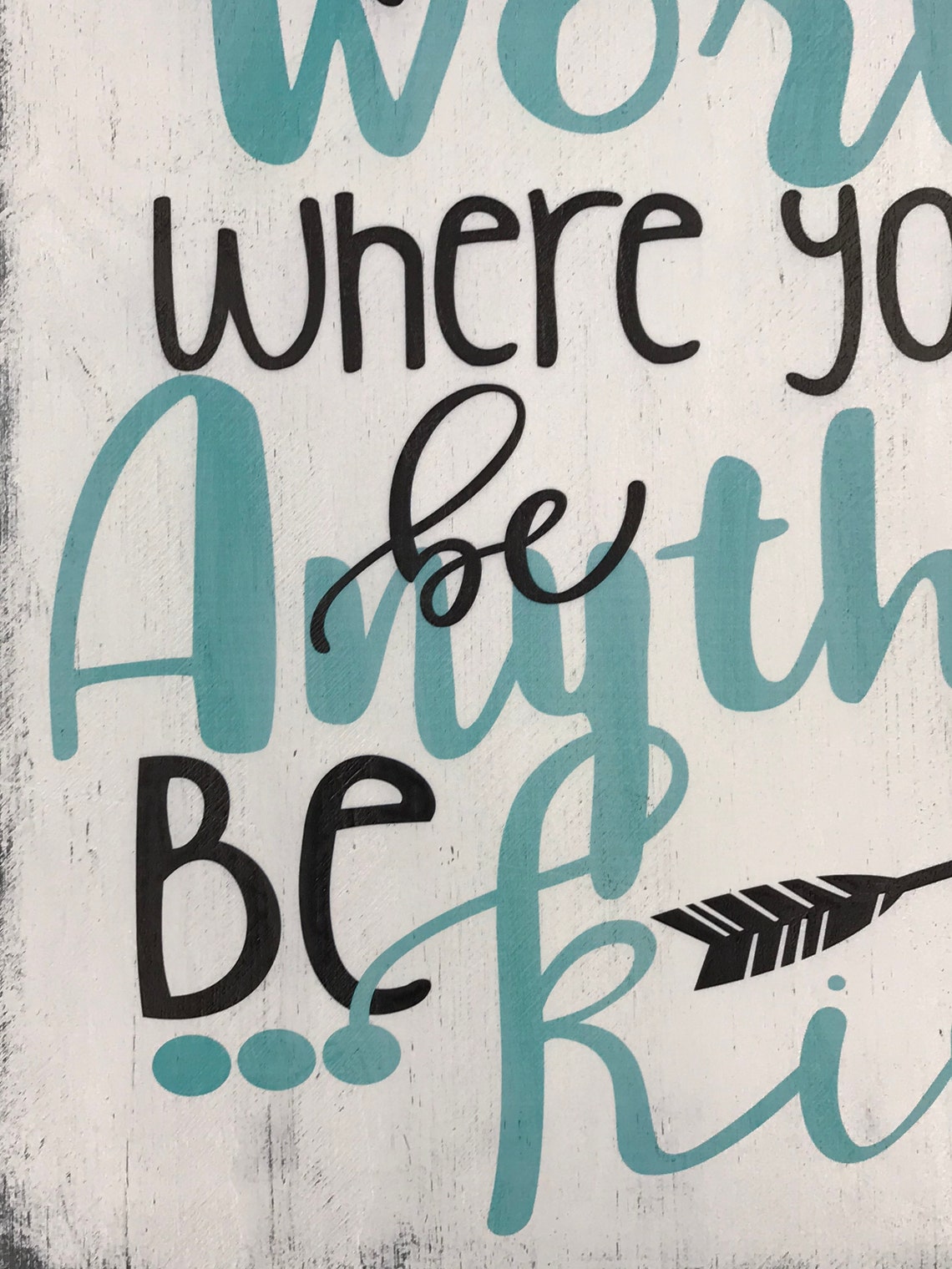 In A World Where You Can Be Anything Be Kind Wood Sign Inspirational ...