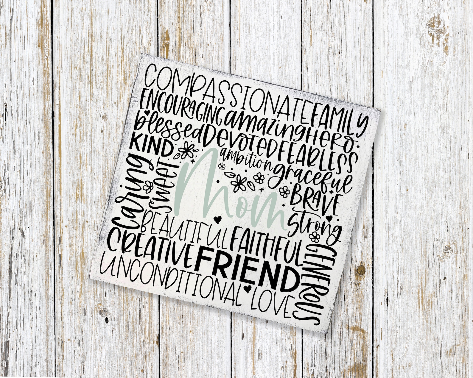 Mothers Day Gift for Mom Mom Subway Art Farmhouse Decor - Etsy